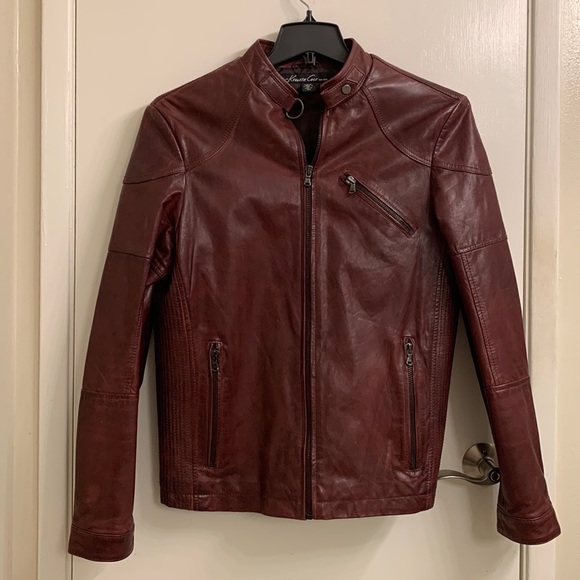 Kenneth Cole | Jackets & Coats | Kenneth Cole Leather Jacket | Poshmark